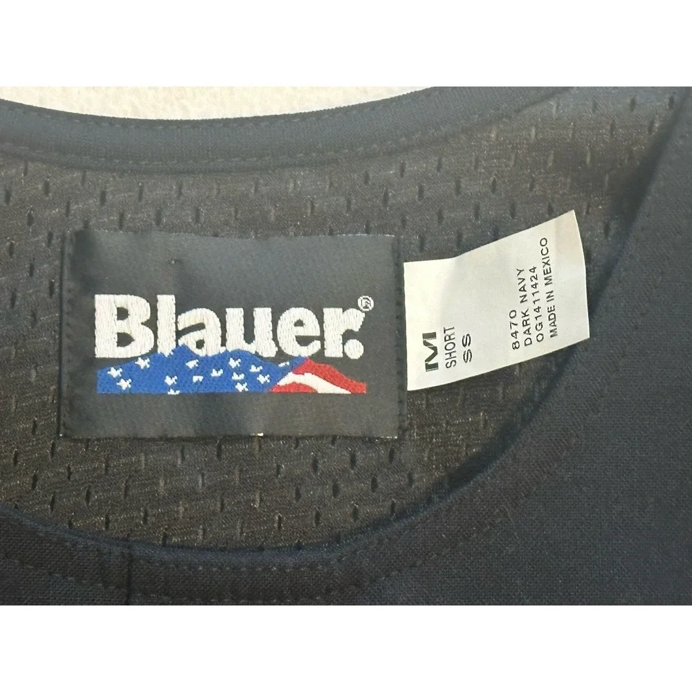 Blauer | Jackets & Coats | Blauer Dark Navy Armor Skin Vest M Short ...